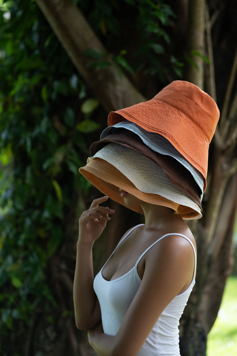 Savanna Linen Hat Coral – By The Sea Bali